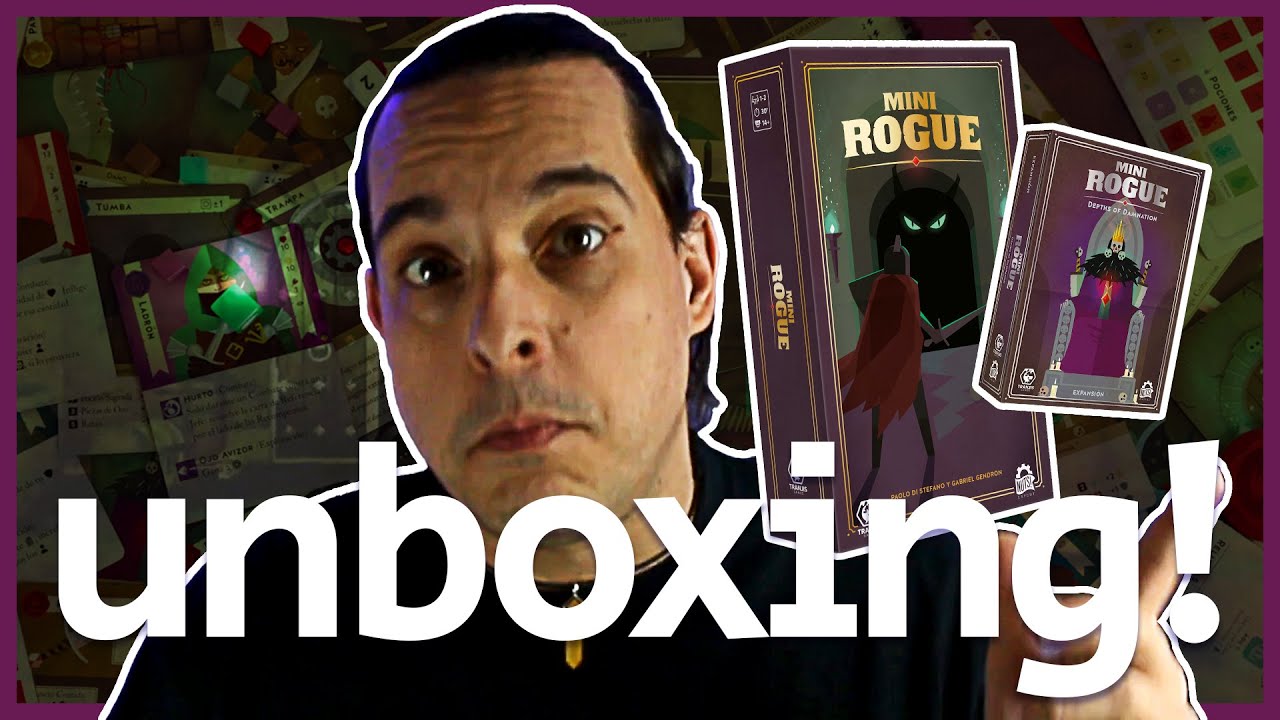 📦 UNBOXING MINI ROGUE + EXPANSIÓN | CUENTOS DE JUEGOS - YouTube