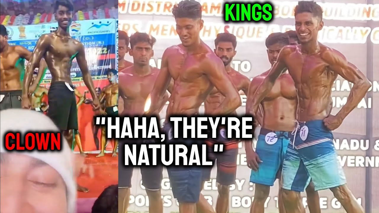 "The most natural bodybuilders I've seen" - YouTube