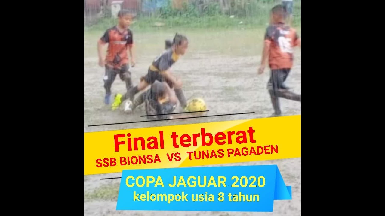 SSB BIONSA u8 vs TUNAS PAGADEN SSB BIONSA u8 vs TUNAS PAGADEN u8 - YouTube