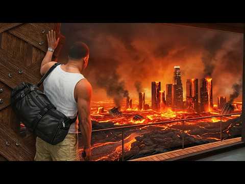 PROTÉGER LA MAISON DE FRANKLIN DE LA LAVE SUR GTA 5 ! (C'était chaud)