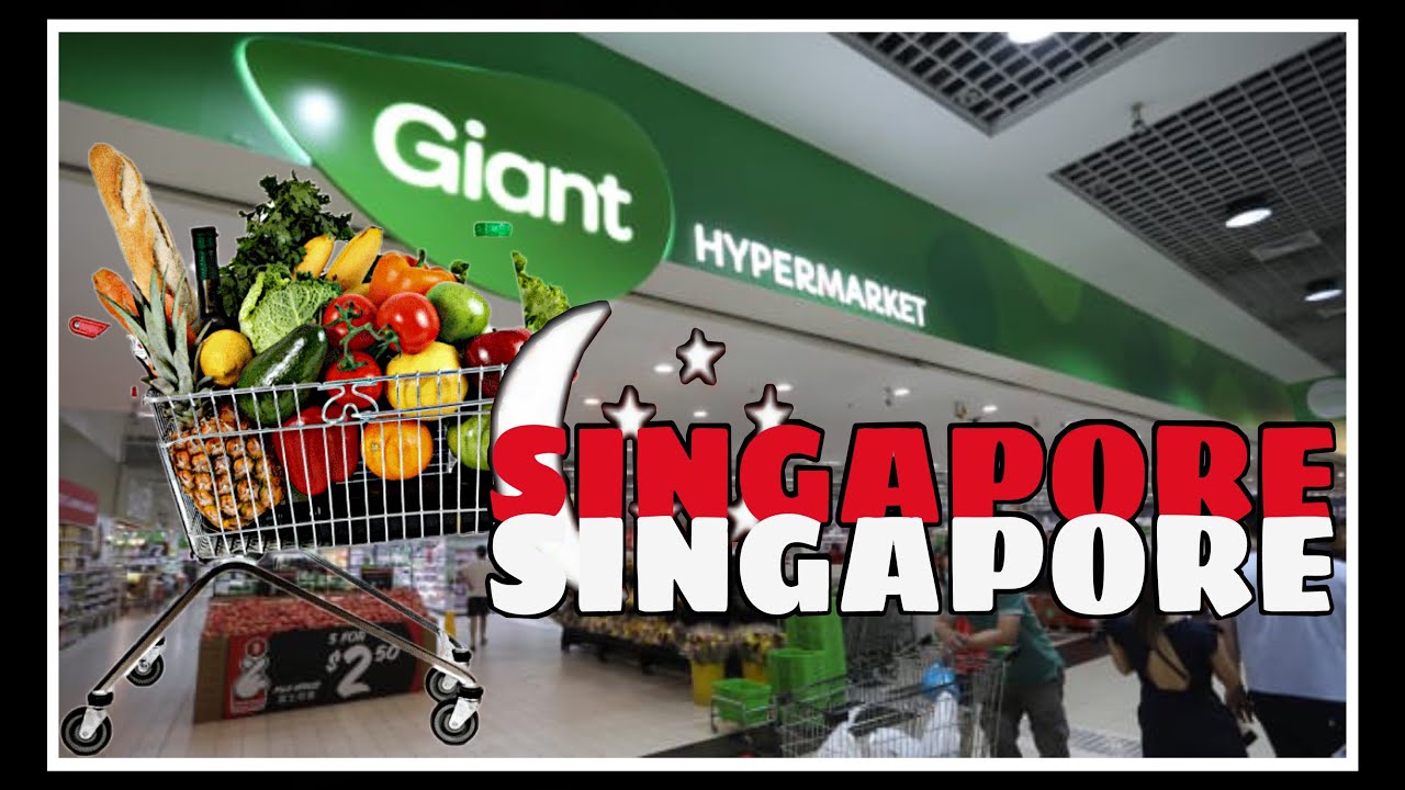 GIANT HYPERMARKET IN TAMPINES || BIGGEST SUPERMARKET IN SINGAPORE - YouTube