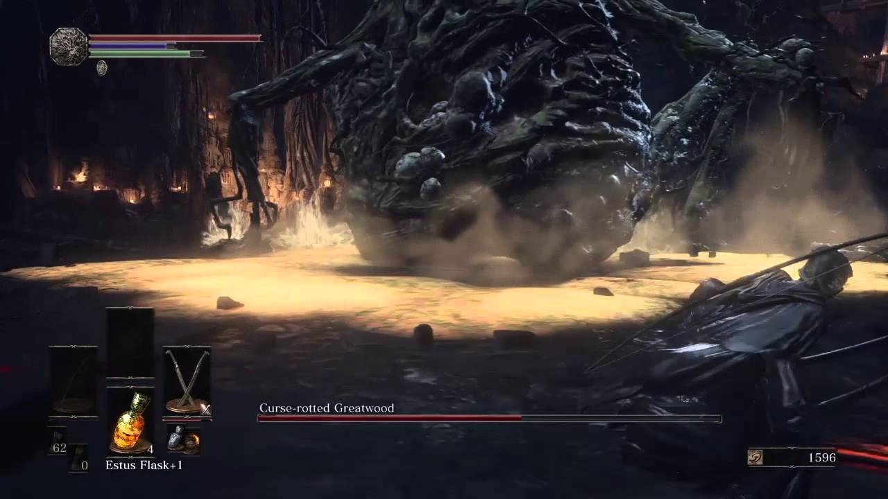 DS3 Curse-rotted Greatwood - YouTube