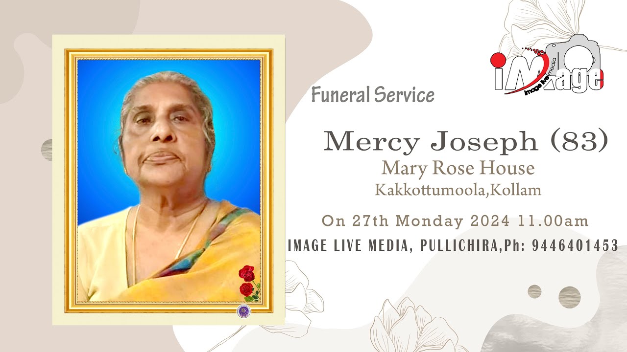 Funeral Service II Mercy Joseph (83) - YouTube