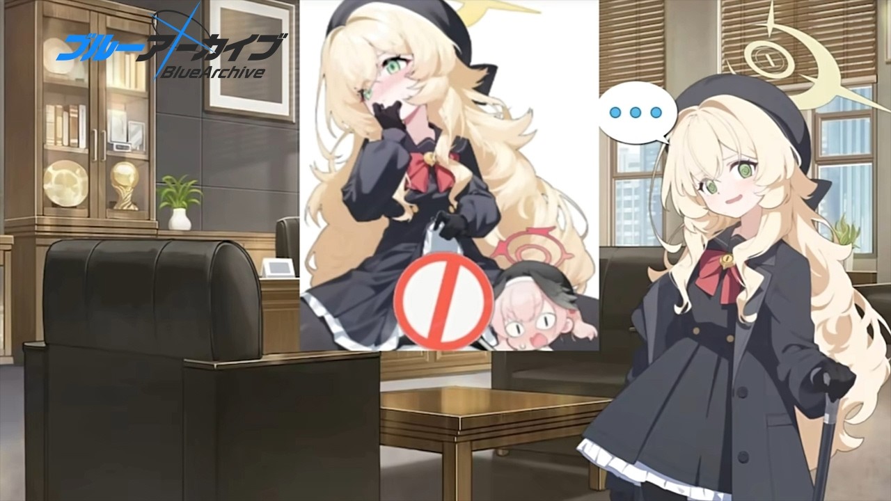 Blue Archive | Smiling Professor's Reaction to Her Fanarts! - YouTube