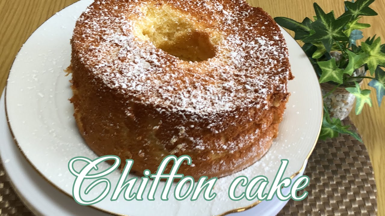 Vanilla Chiffon Cake Recipe |Simplest and Easiest Basic Chiffon Cake ...