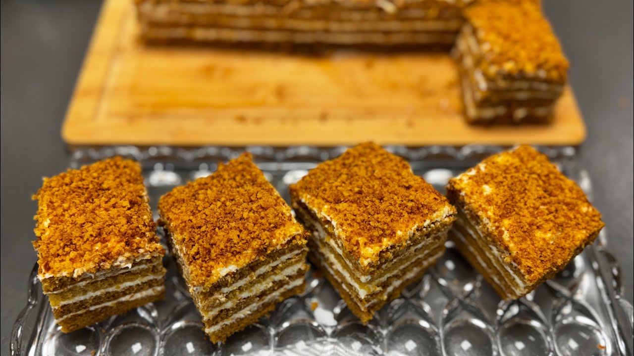 Balli tort😍 Медовый торт 🍰😋 Balli pasta 😋 - YouTube