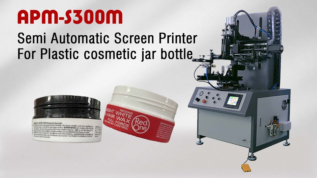 Efficient Printing with the S300M Semi Automatic Screen Printer,print ...
