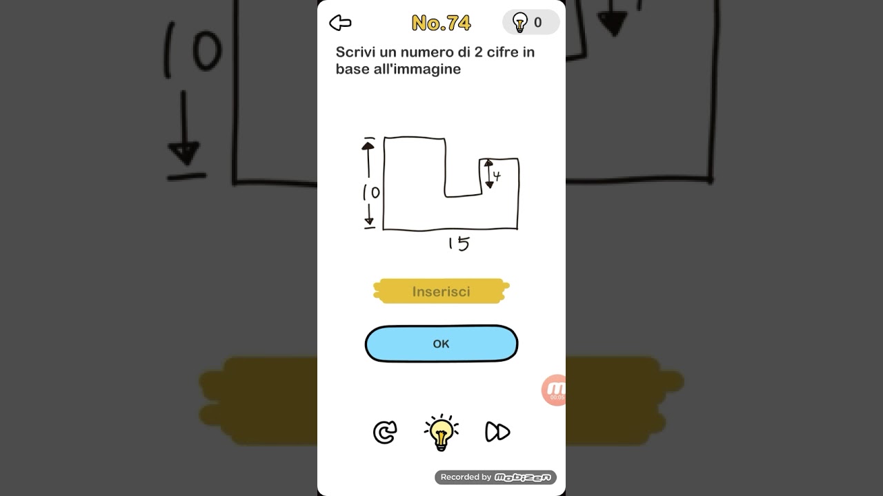 Brain Out 74] Scrivi un numero di 2 cifre in base all immagine - YouTube