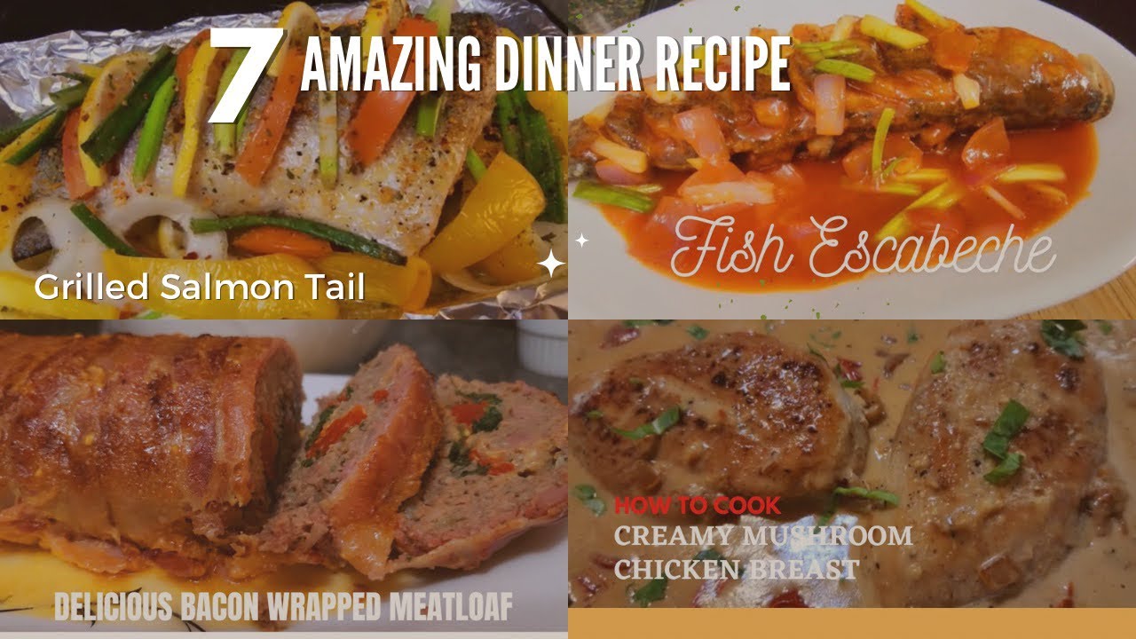 Best recipes to make at home! 7 AMAZING DINNER RECIPE || Compilation ...