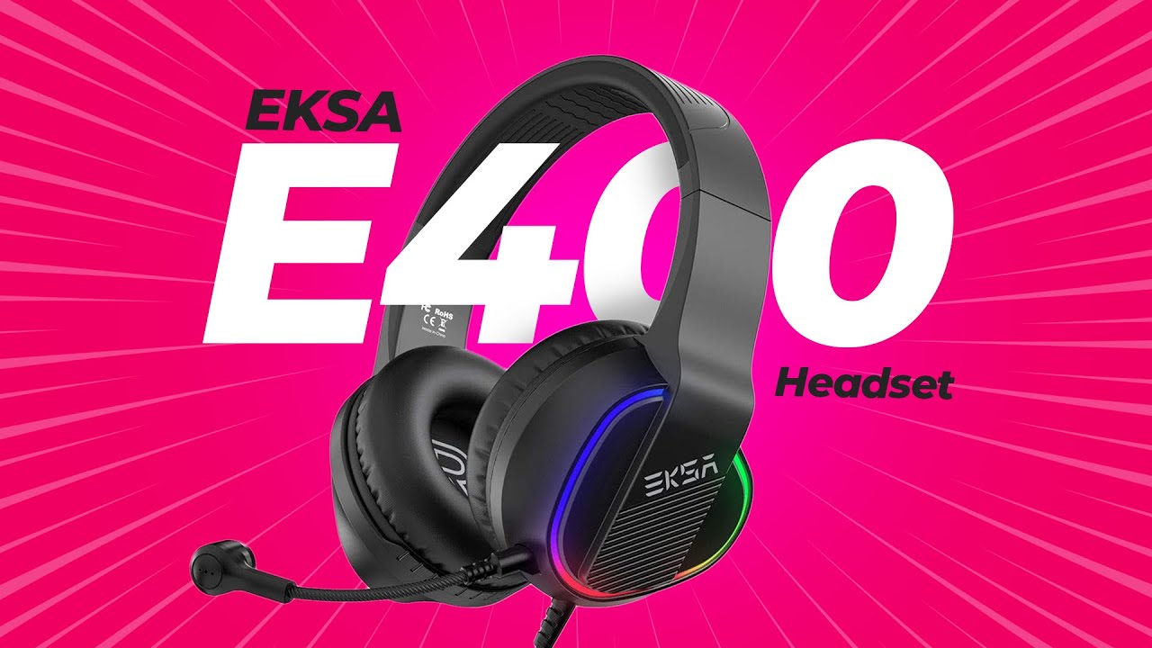 EKSA E400 ! Headset GAMER BARATO com RGB! Unboxing - YouTube