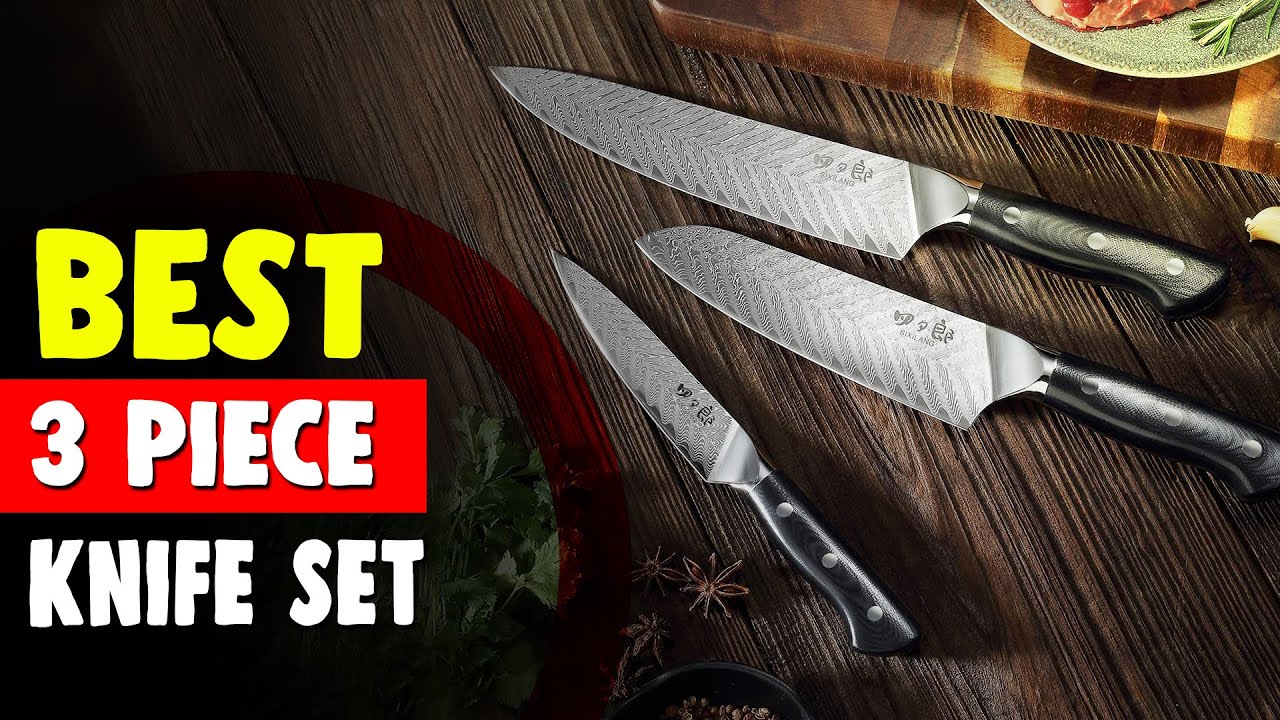 Best 3 Piece Knife Set in 2021 – Which One to Buy? - YouTube