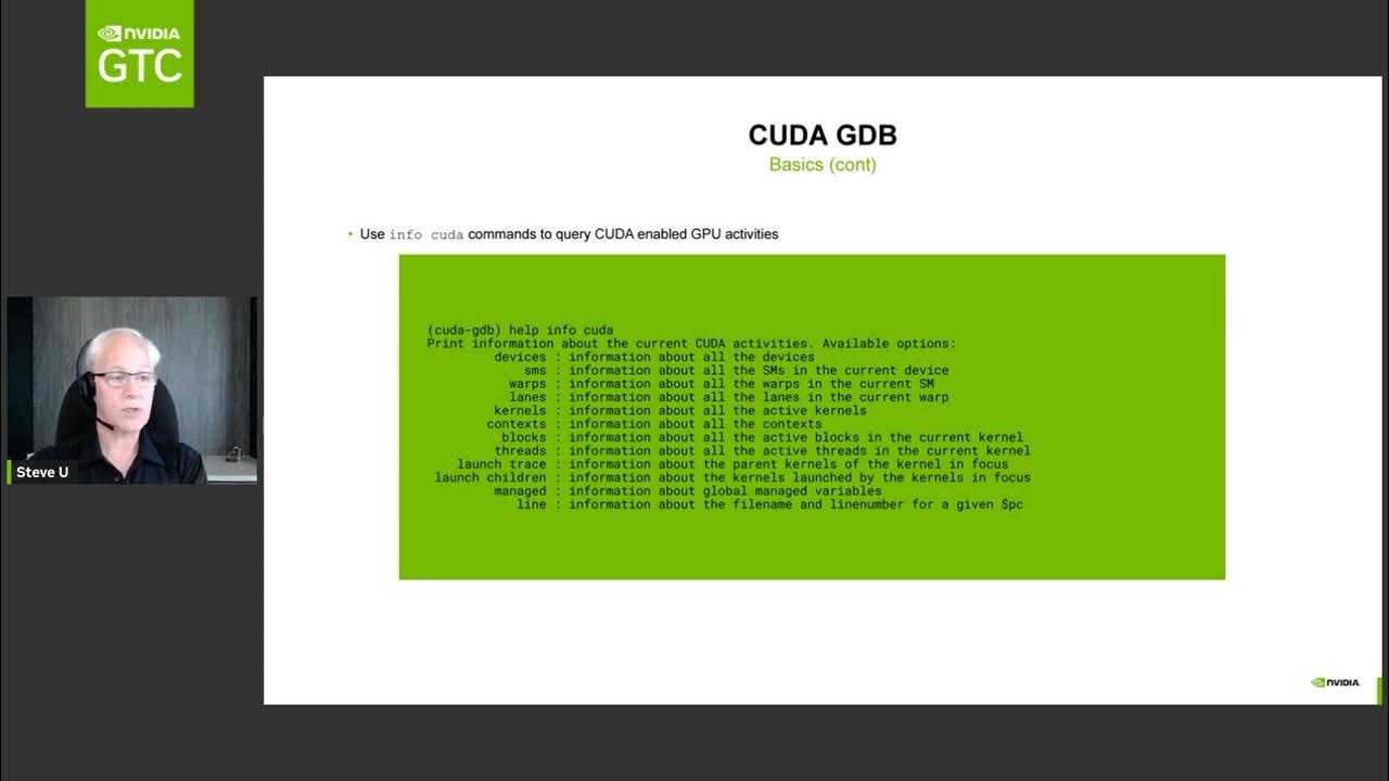 Debugging CUDA An Overview of CUDA Correctness Tools NVIDIA On Demand - YouTube