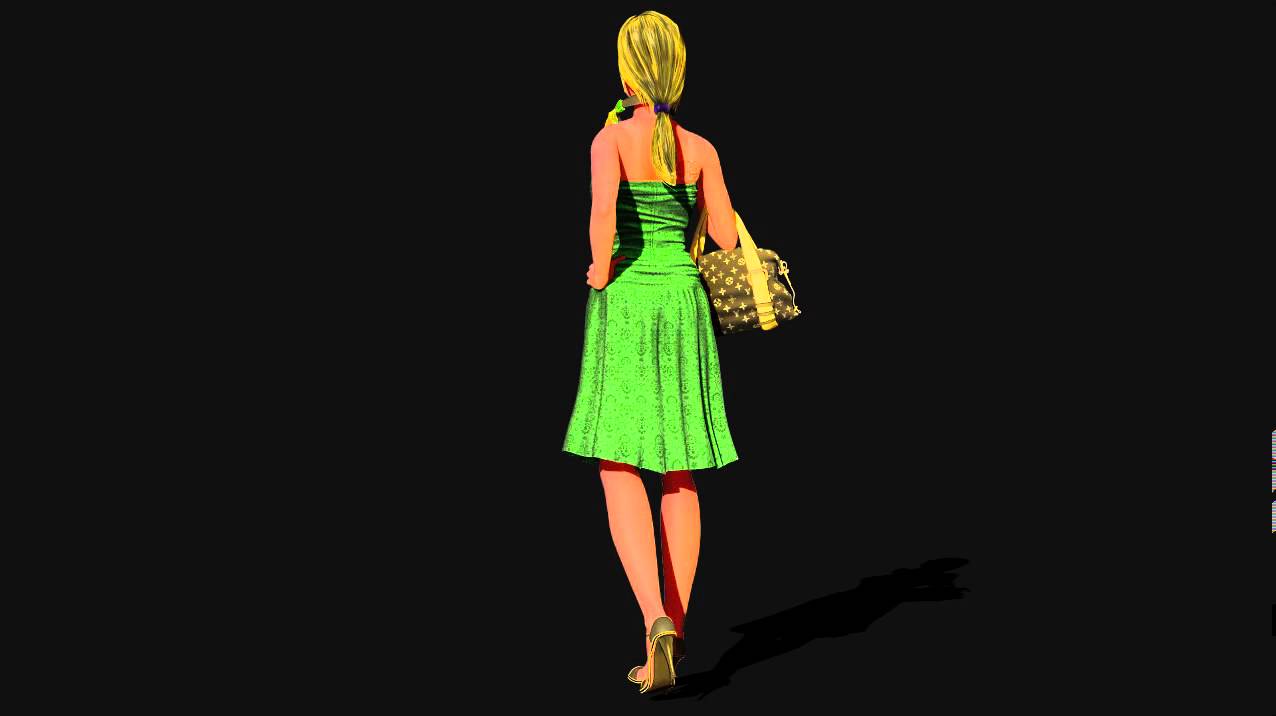 Louis Vuitton girl - YouTube