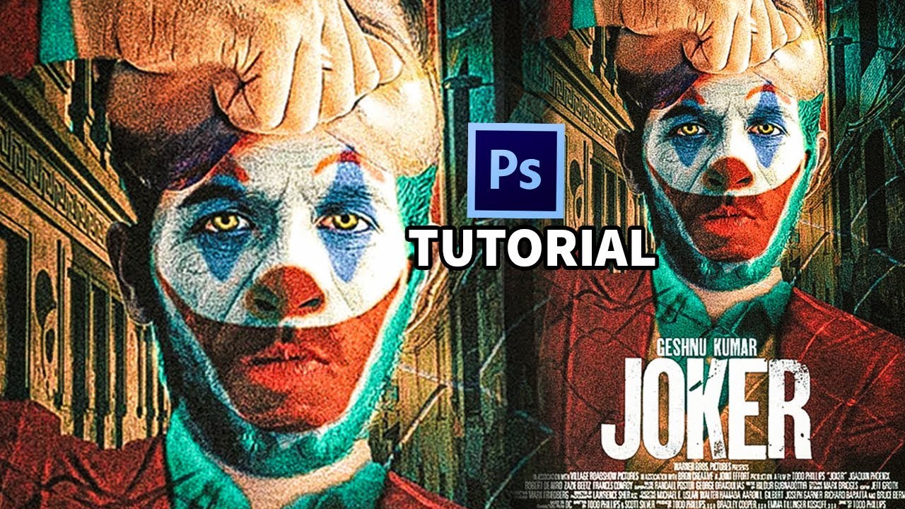 how to turn yourself into joker | joker poster design | joker ...
