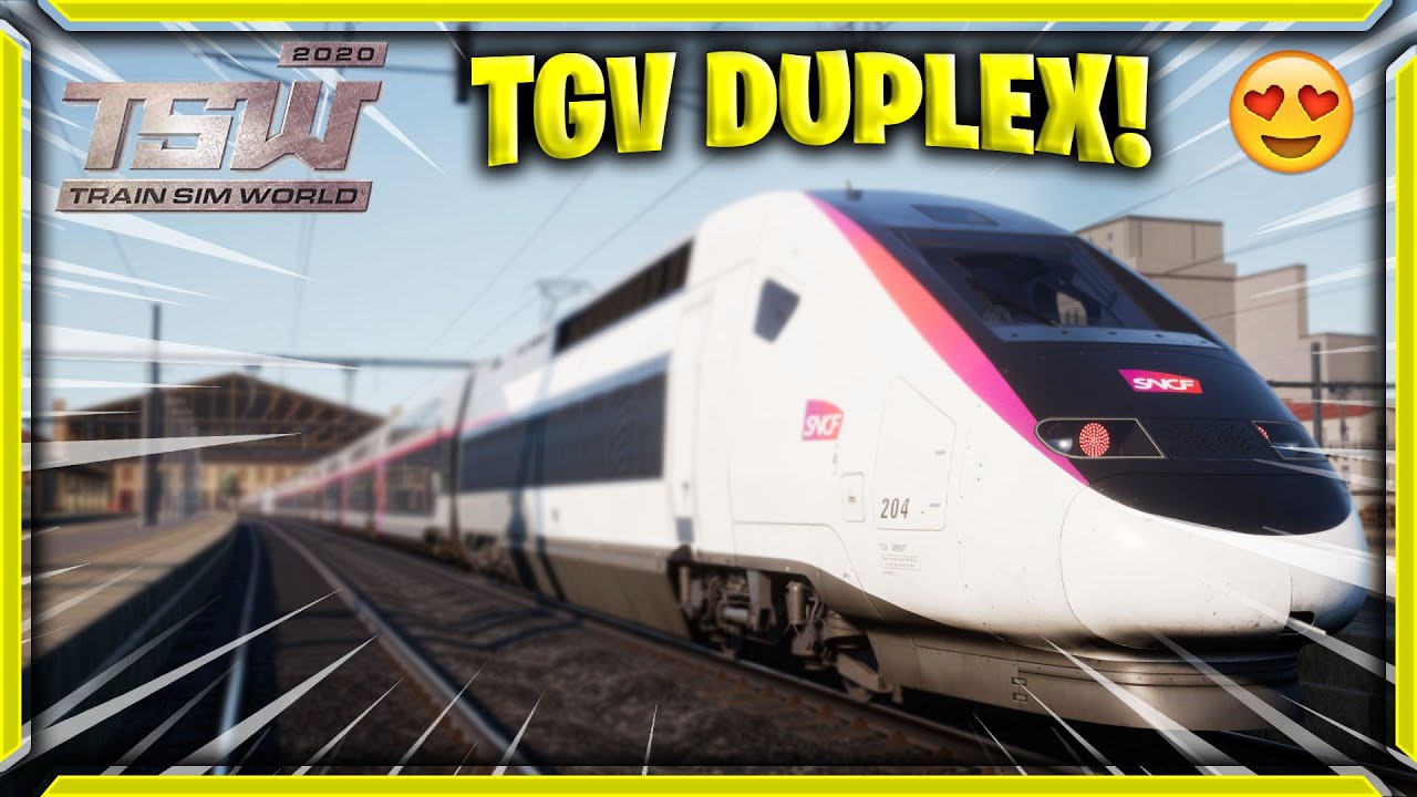 #7 🚂TRAIN SIM WORLD 2 -TGV DUPLEX - DLC MEDITERRANEE: MARSEILLE ...