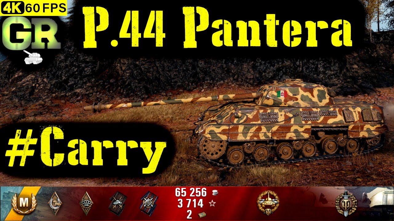 World of Tanks P.44 Pantera Replay - 7 Kills 4.9K DMG(Patch 1.4.0 ...