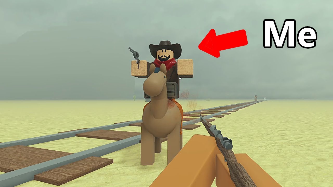 I Pretended To Be A NPC In Roblox Dead Rails - YouTube