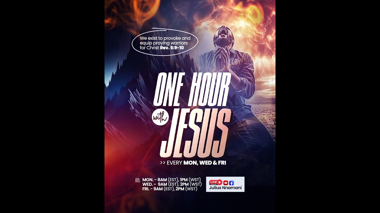 ONE HOUR WITH JESUS - YouTube