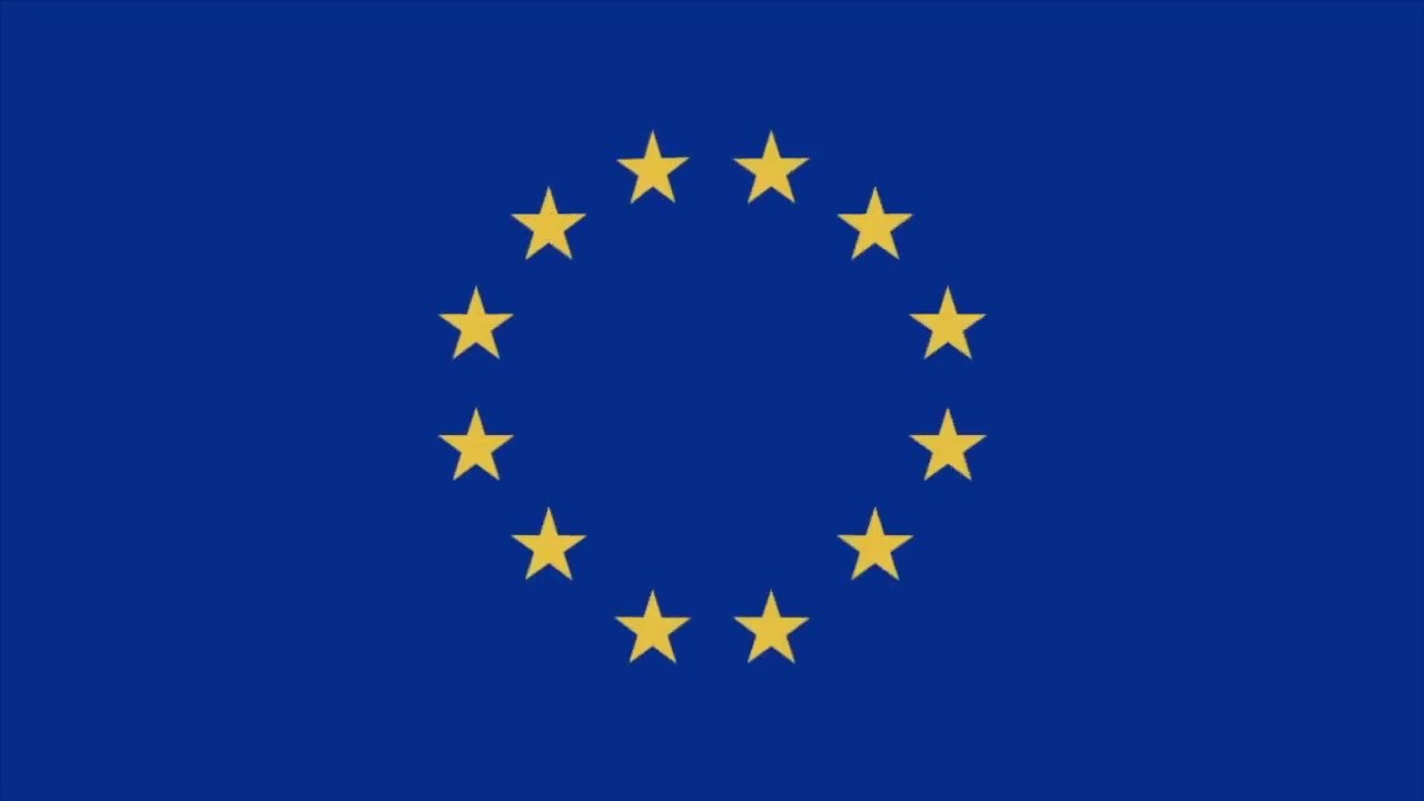 European flag animation - YouTube