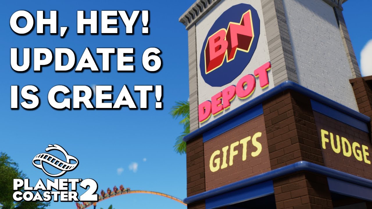 Gift Shops and Ride Photos Up the Charm, Update 6 | Planet Coaster 2 ...