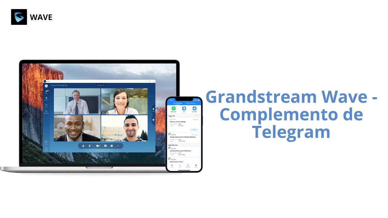 Grandstream Wave - Complemento de Telegram - YouTube