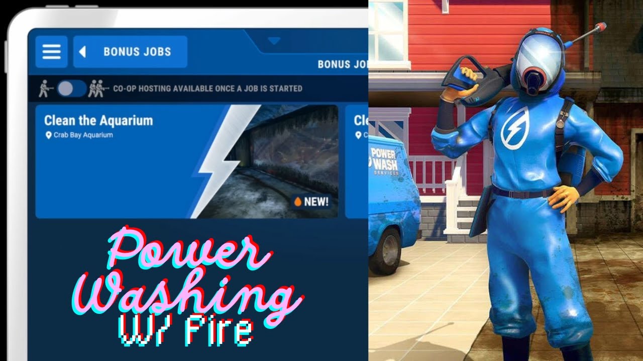 Beautiful Aquarium Level | Power Wash Simulator [1] - YouTube