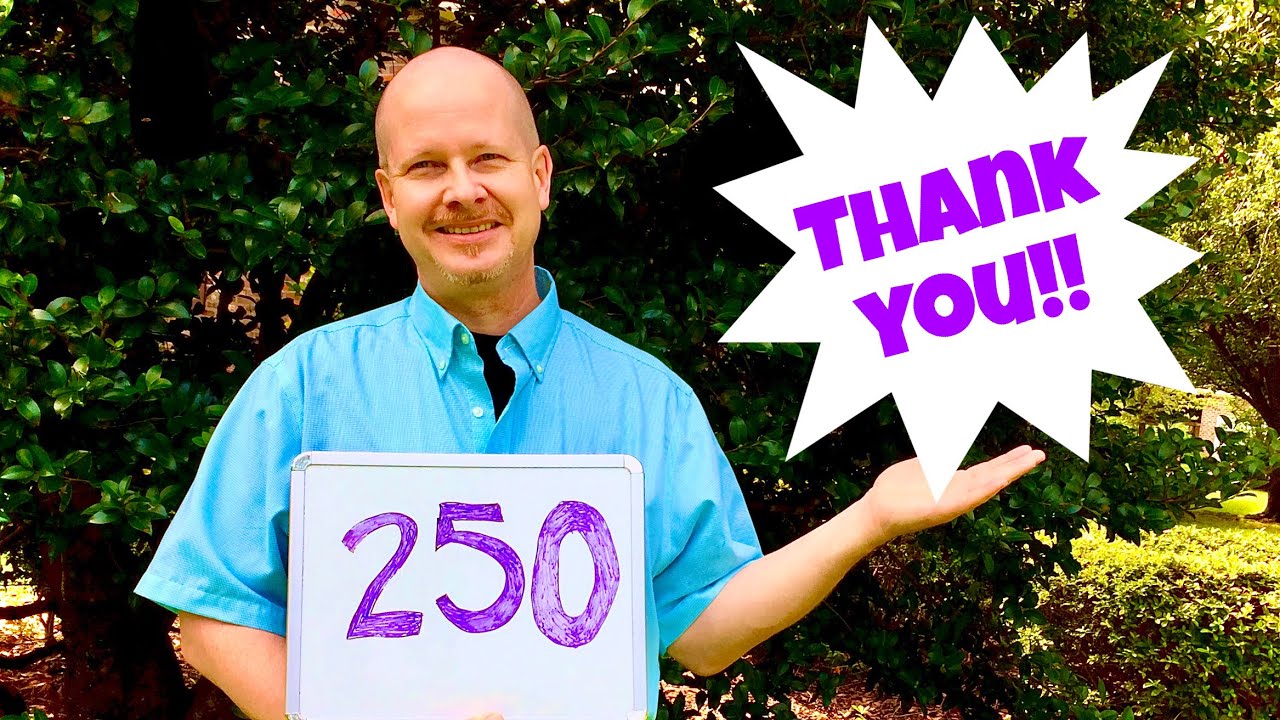 250 Subscribers Thank You & Small Youtuber Support - YouTube