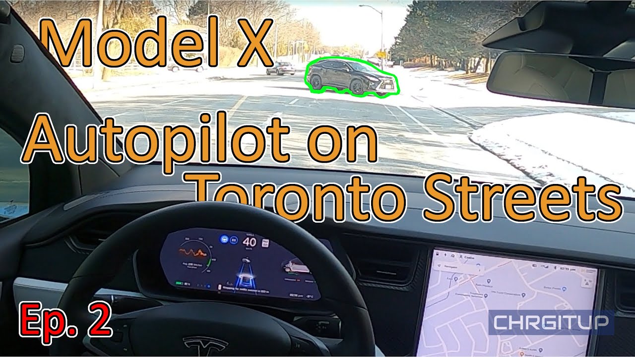 Tesla Model X - Autopilot on Toronto Streets! Ep. 2 - YouTube
