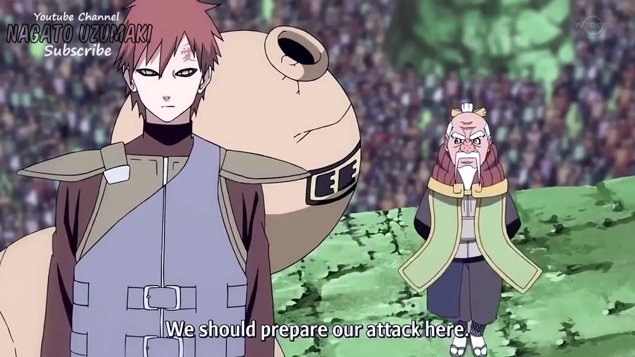 Gaara's father tells Gaara the truth about his past - YouTube
