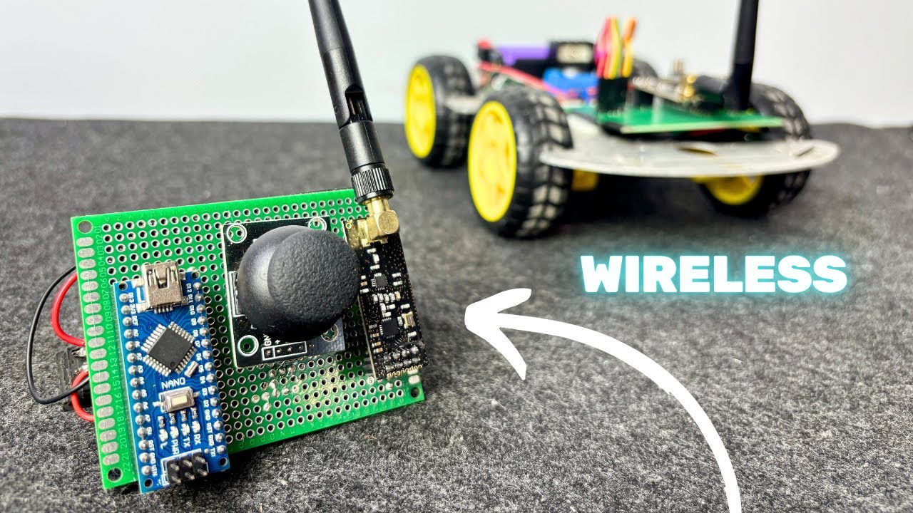 Build Your Own Wireless Robot Car Using Arduino And Nrf24l01 🚀 Youtube