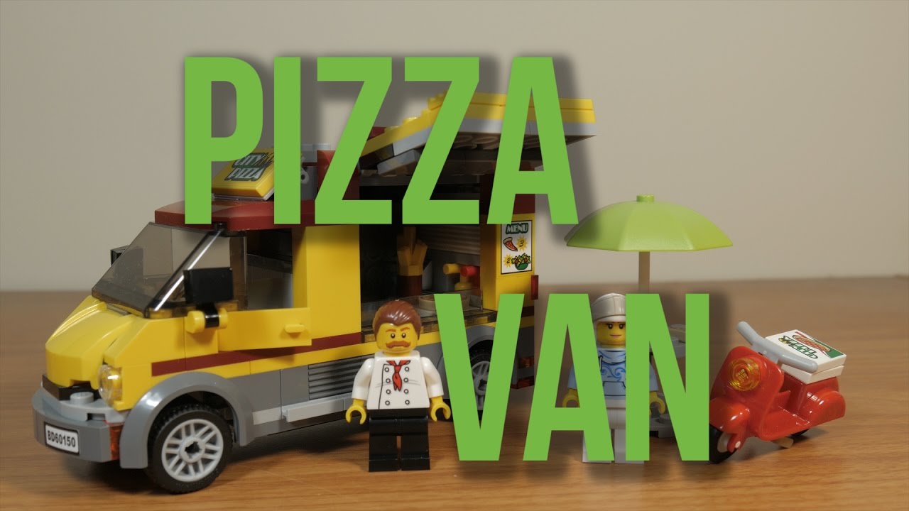 LEGO City Pizza Van Review - YouTube