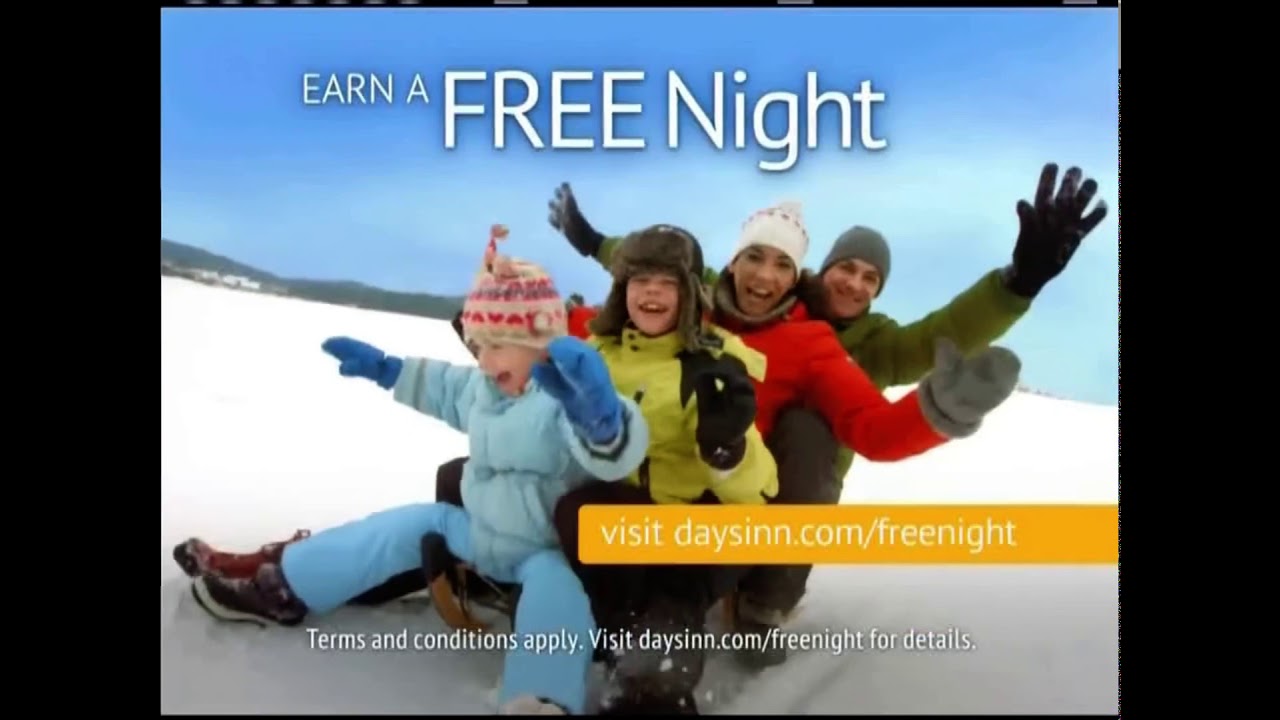Days Inn Free Night Commercial (2014) - YouTube