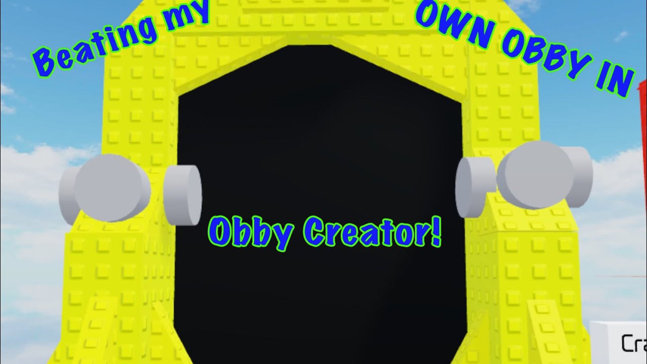 Completing my obby in obby creator - YouTube