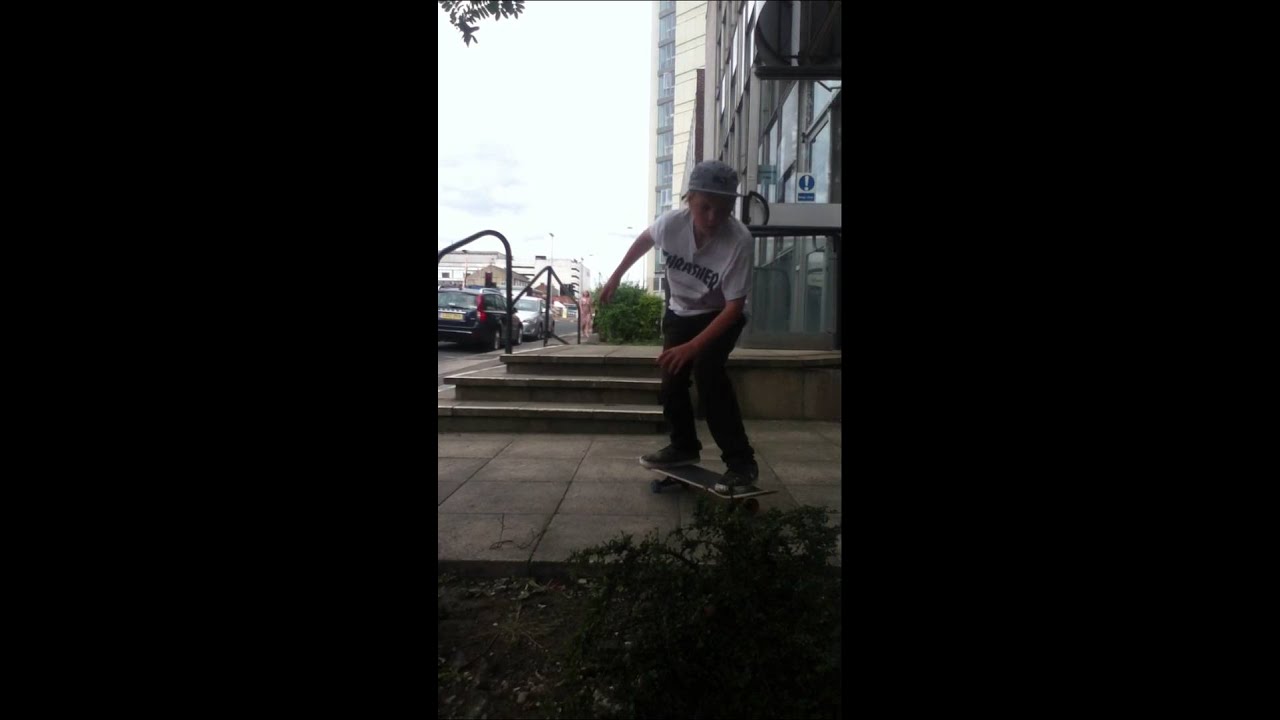 Aaron “Jaws” Homoki worthy stair set - YouTube