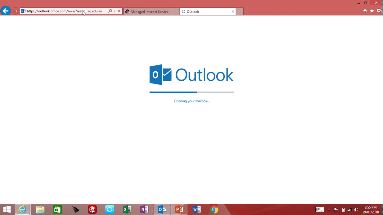 Accessing School Emails - YouTube