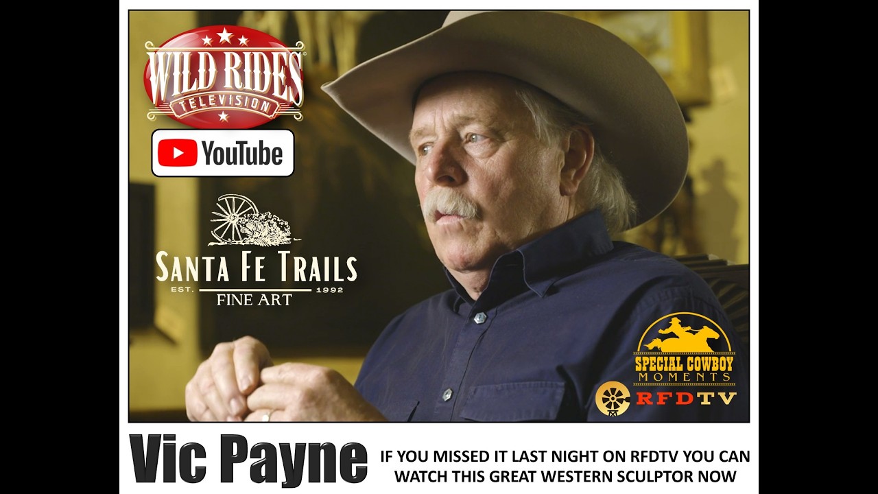 GREAT WESTERN SCULPTOR VIC PAYNE - YouTube