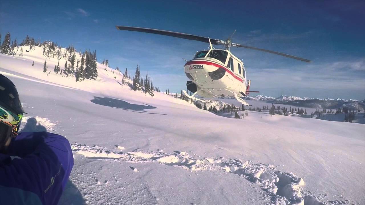CMH Gothics Heli Skiing 2016 - YouTube