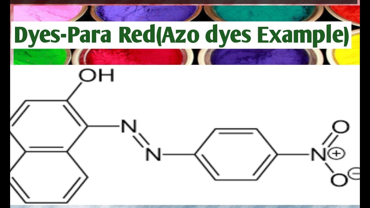 Dyes/Para Red dyes/Azo dyes/B.Sc 3rd Year / PGT Chemistry Classes - YouTube