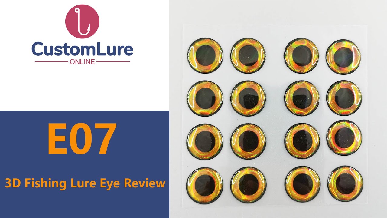 Unleash Vivid Realism with E07 Fishing Lure Eyes - Catch Their Gaze ...
