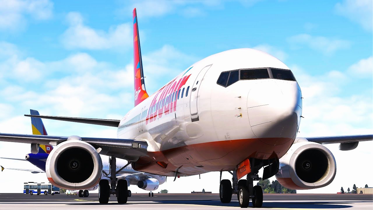 감귤항공 비행기 조종석 둘러보기 Microsoft Flight Simulator 2020 PMDG Boeing 737 Full ...