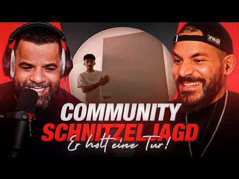 WAS MACHT ER MIT DER TÜR 🤣 COMMUNITY SCHNITZELJAGD MIT ALI 🔥