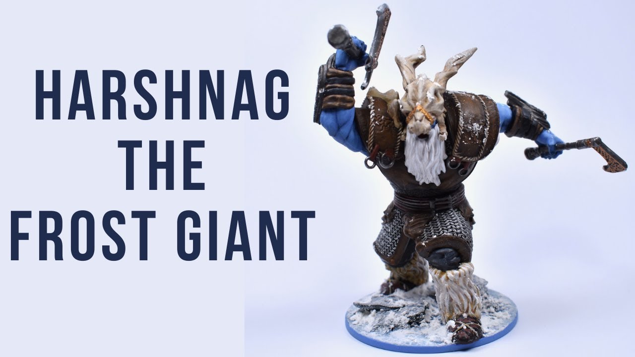 Dungeons and Dragons | Frost Giant Painting Tutorial - YouTube