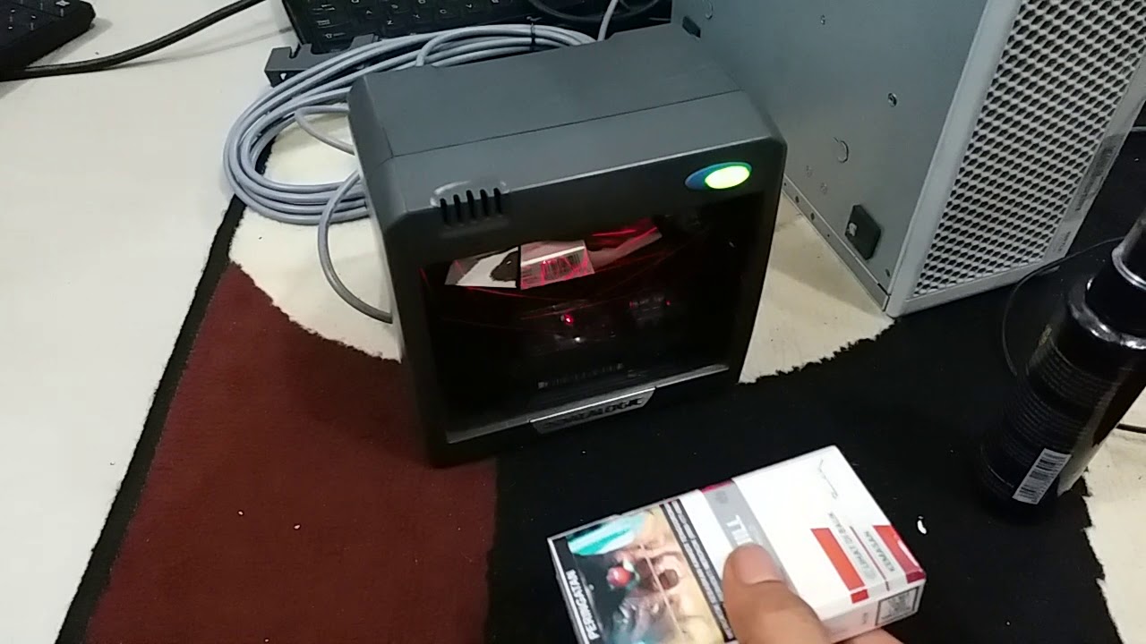 Datalogic Magellan 2200VS Barcode Scanner - YouTube