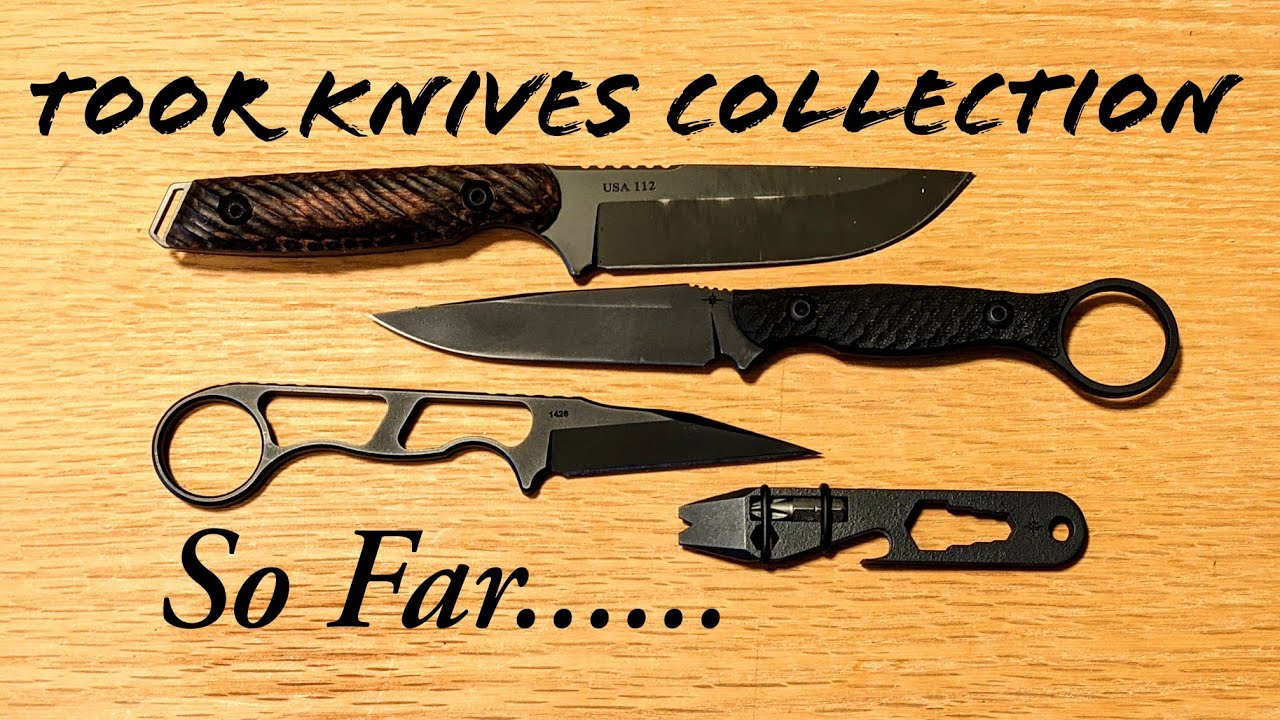 My Toor Knives Collection so far and First impressions of the Anaconda ...