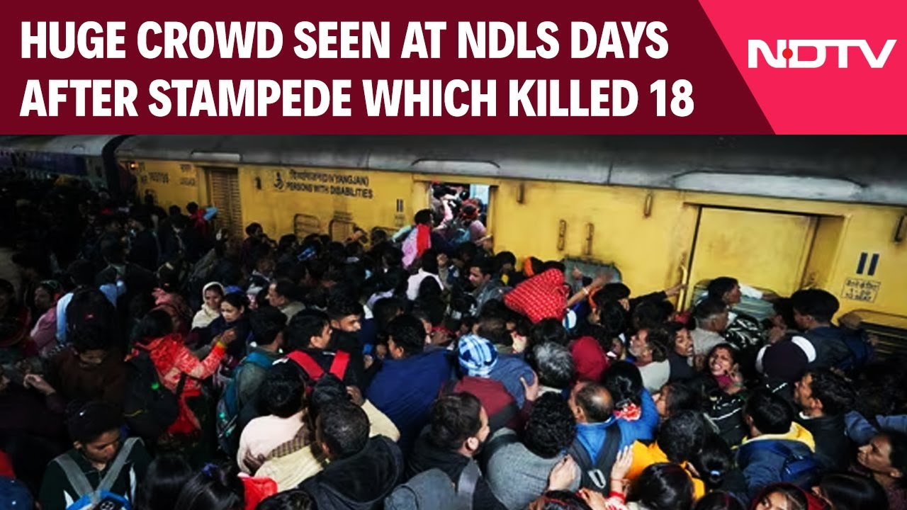Delhi Railway Station Stampede: Huge crowd at NDLS days after stampede ...