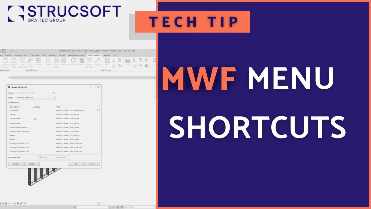 MWF Menu Shortcuts - YouTube