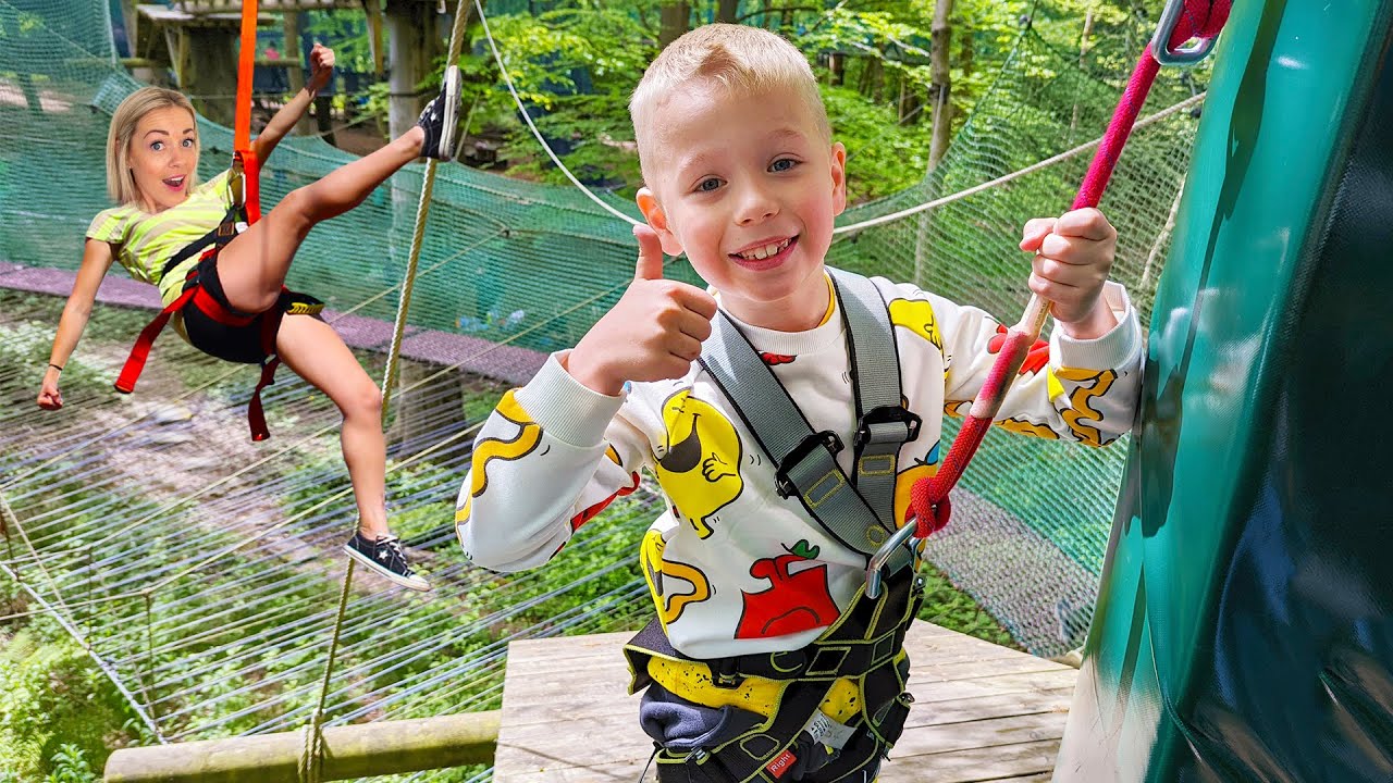 Family Obstacle Course Challenge - YouTube