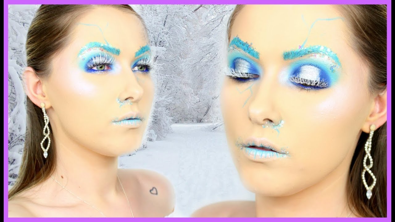 Ice Princess ️ Halloween Makeup Tutorial! | shivonmakeupbiz - YouTube