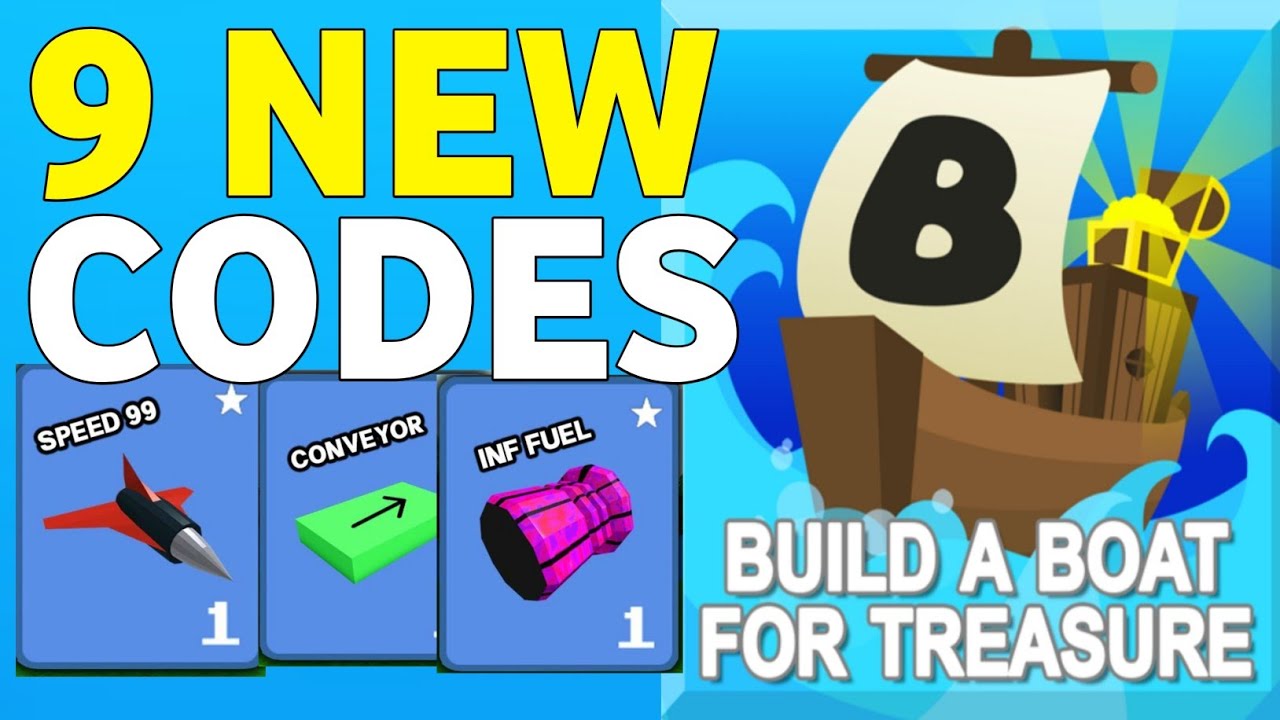 UPDATE🔥BUILD A BOAT FOR TREASURE ROBLOX CODES 2025 -BUILD A BOAT CODES ...