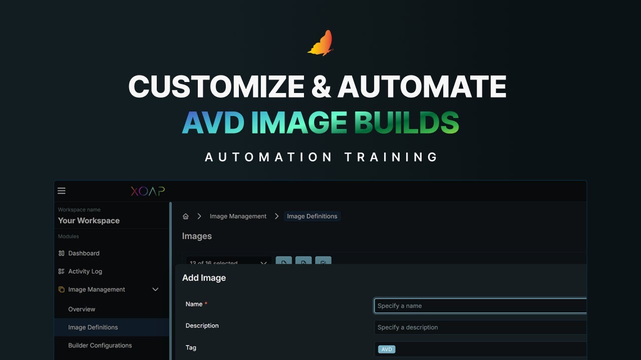 Customize & automate AVD image builds | Automation training - YouTube